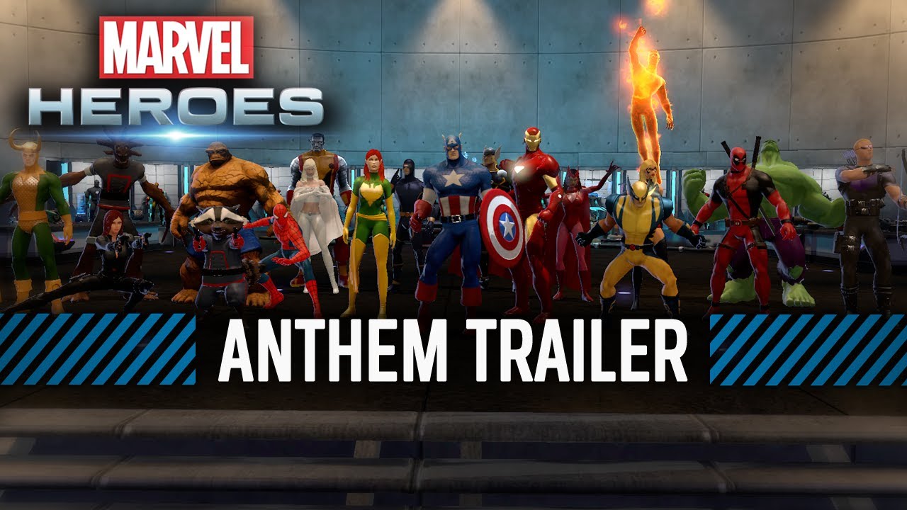 Marvel Heroes -- Anthem Trailer