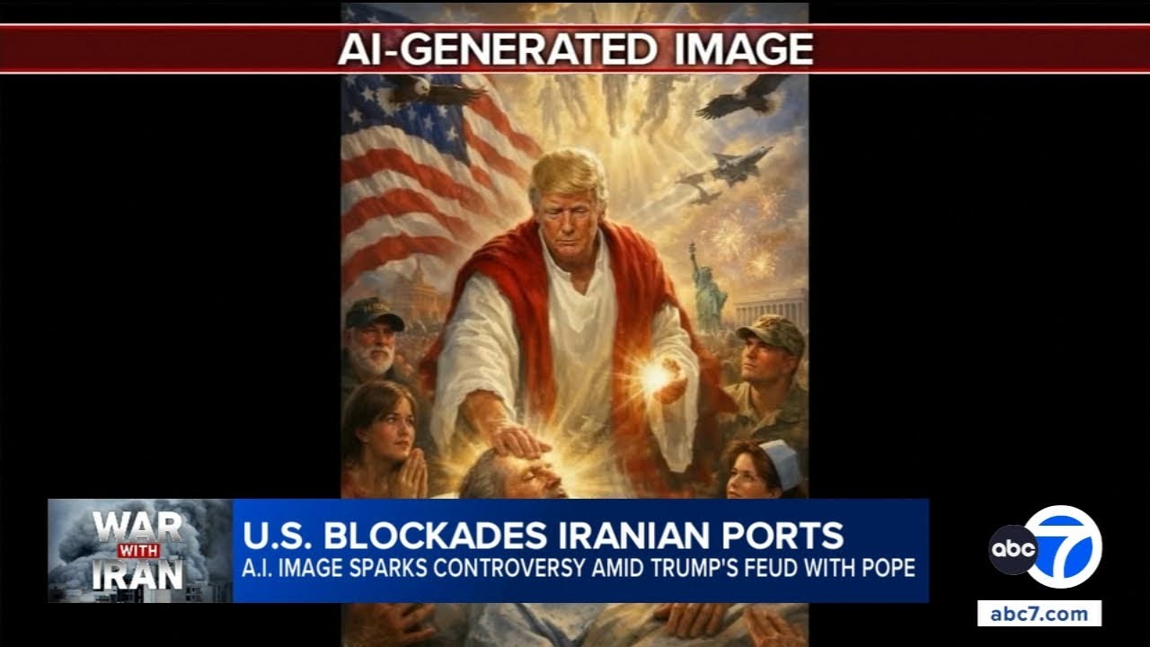 Trump removes AI-generated image that depicted him as Jesus-like figure