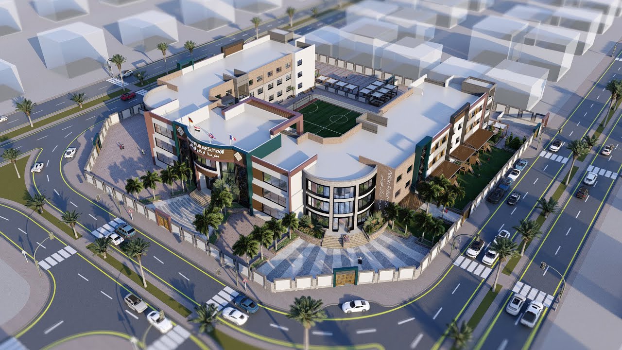 Arkan Future School - Facade Design