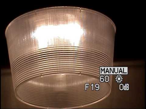 100W/M90 3000K Sylvania metal halide warmup (fixed exposure)