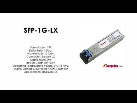 SFP-1G-LX | Arista Compatible 1000BASE-LX 1310nm 10km SFP