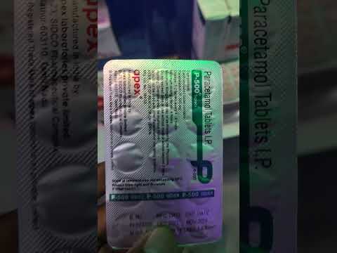 P-500 Tablet(Paracetamol 500 mg)...by Apex