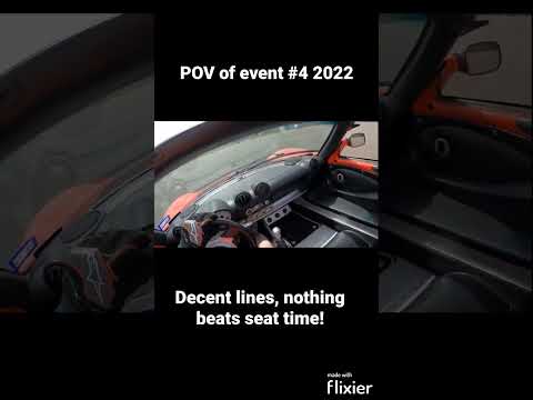 POV of me autocross racing a Lotus Elise and Chuckanut Autocross