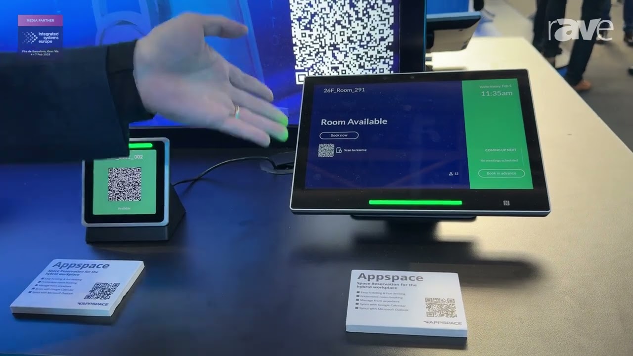 ISE 2025: Appspace Showcases Workplace Management Software Integration with Qbic Technology