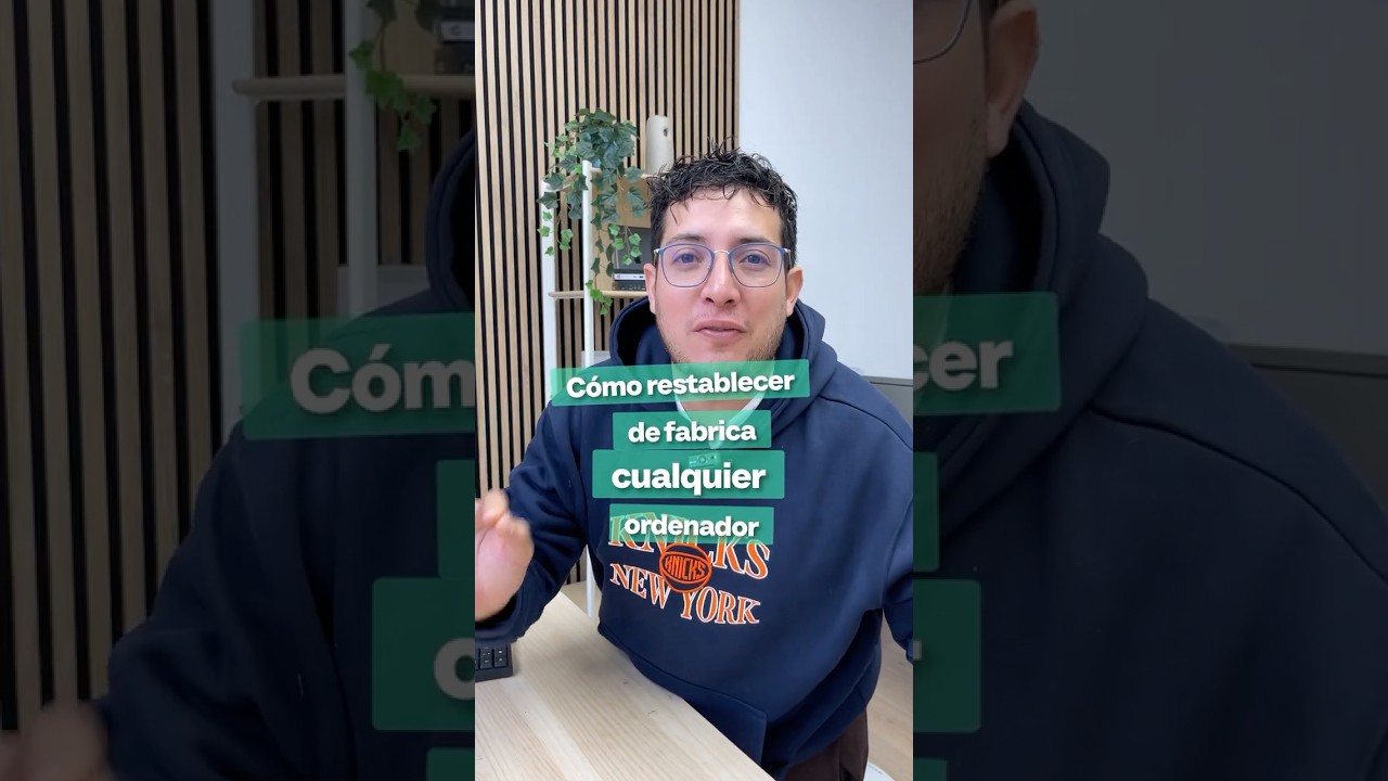 Restablecer tu pc como de fábrica. Super rápido y gratis 😊 #tecnologia #tips