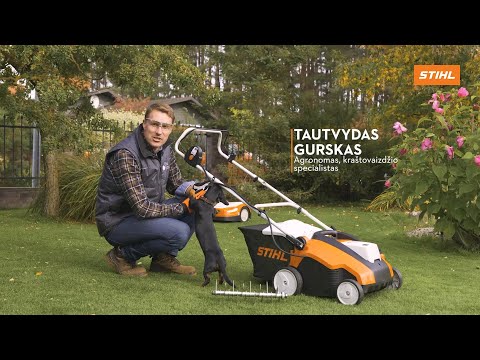 STIHL x Tautvydas Gurskas: Vejos skarifikavimas