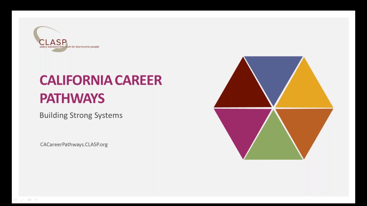 Building Strong Systems: Introduction to the California Career Pathways Tool