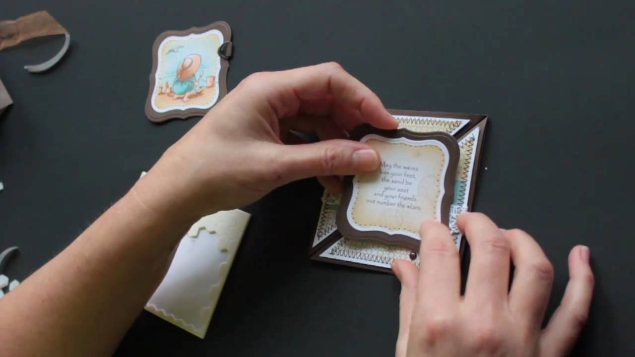 Triangle Tri-Fold Card