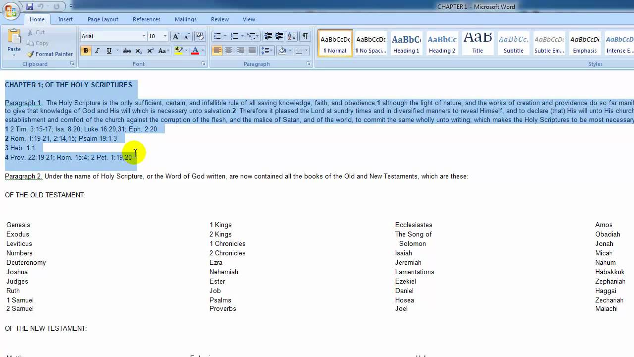 Adding Notes to Logos Bible Software 4 From Microsoft Word
