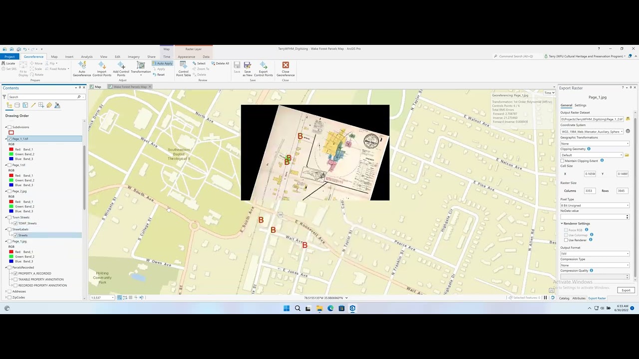 Export Raster in ArcGIS Pro