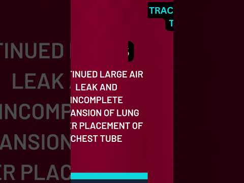 ATLS COURSE - TRACHEOBRONCHIAL TREE INJURY