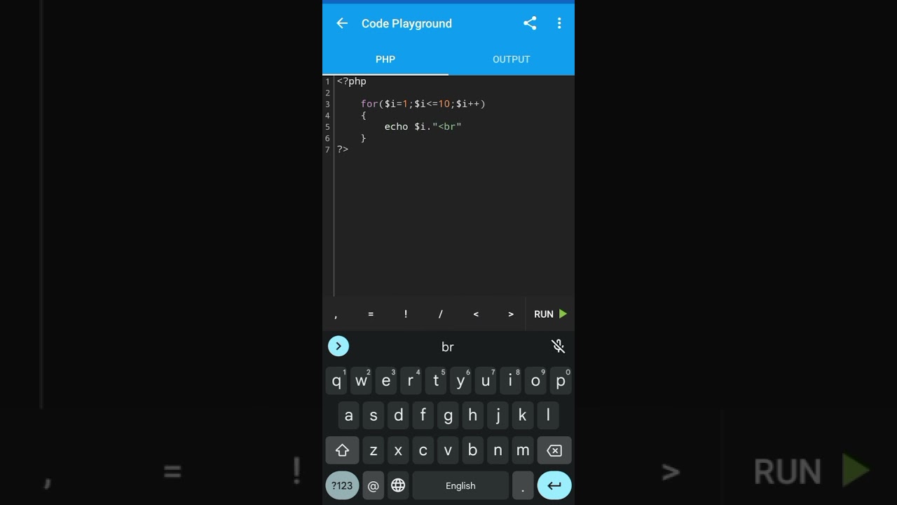 Print series using for Loop in PHP ॥ #php#numberseries#basicofcoding  @basicofcoding8658