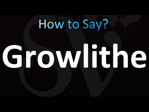 How to Pronounce Growlithe Pokemon