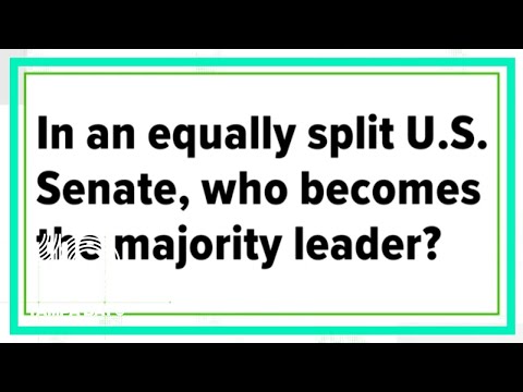 VERIFY: In a equally split Senate, who becomes majority leader? | 10 Tampa Bay