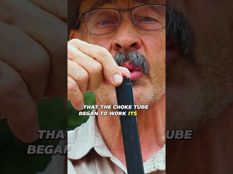 Exploded Choke Tube Barrel