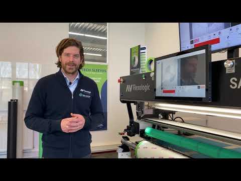 Automatic zero setting of sleeve with the EasyReg | AV Flexologic