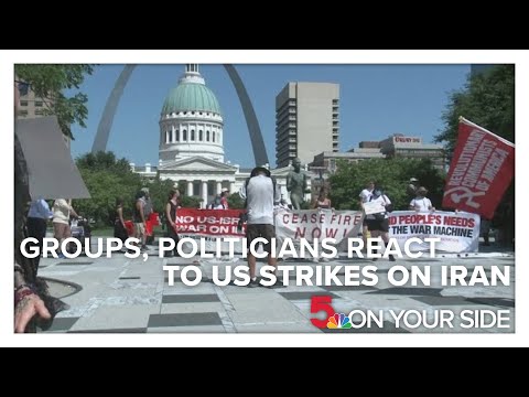 Bi-state groups and politicians react to US strikes on Iran