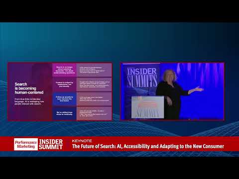 Keynote – The Future of Search: AI, Accessibility and Adapting to the New Consumer
