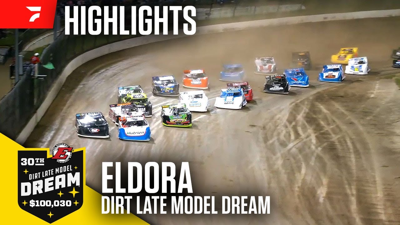 30th Dirt Late Model Dream at Eldora Speedway 6/8/24 | Highlights