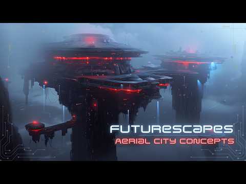 Futurescapes - Aerial View Concepts #design #scifi #gaming #conceptart