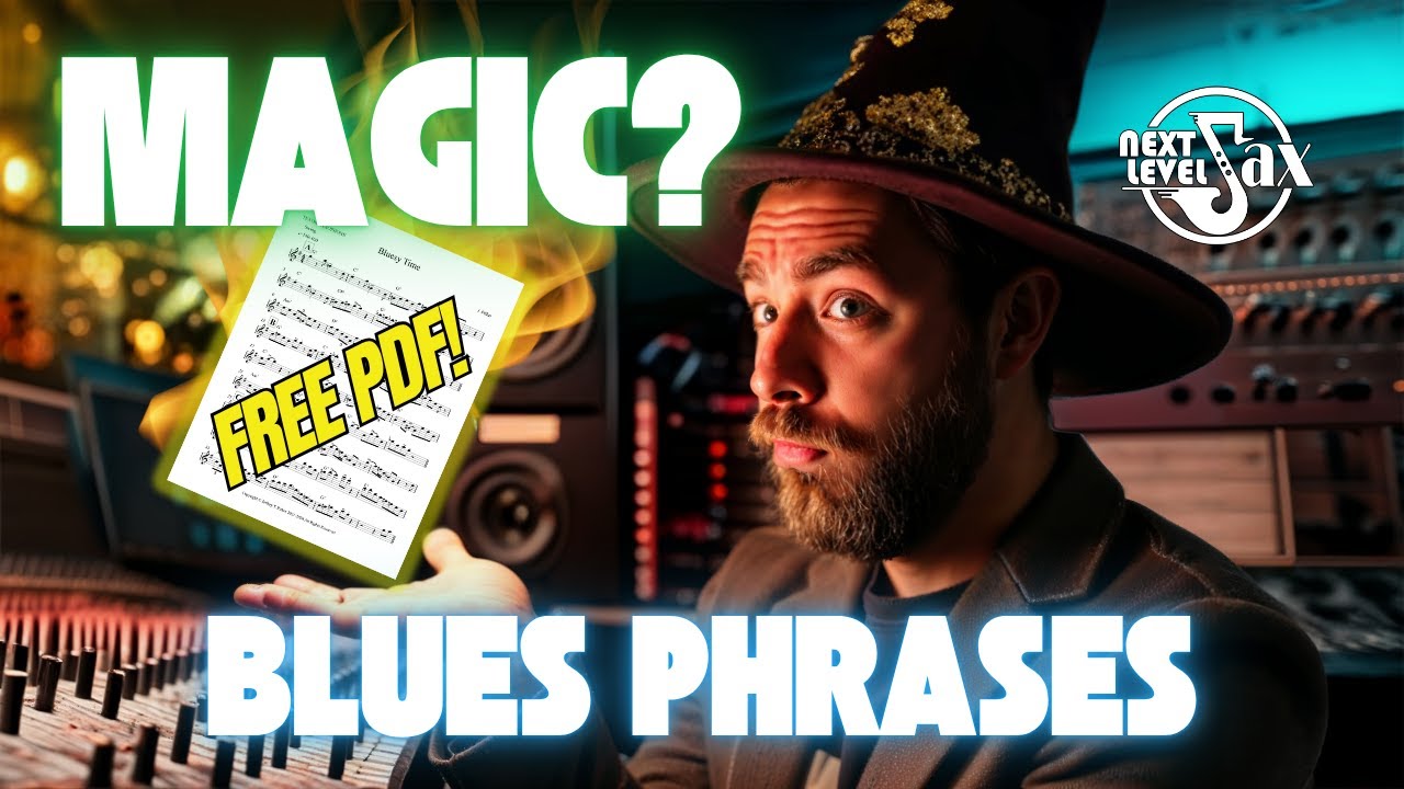 5 Blues Phrases to Transform Your Solos! FREE PDF + Etude! #blues #saxophone #jazzphrases