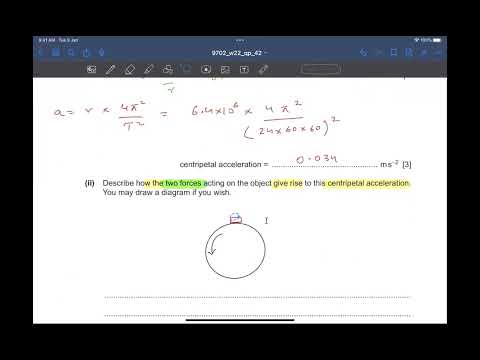 A level Physics 9702 Oct/Nov 2022 Paper 42 Past Paper Solution