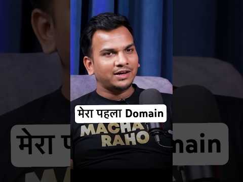My first domain @SatishKVideos 🔥🔥 | #shorts #domain