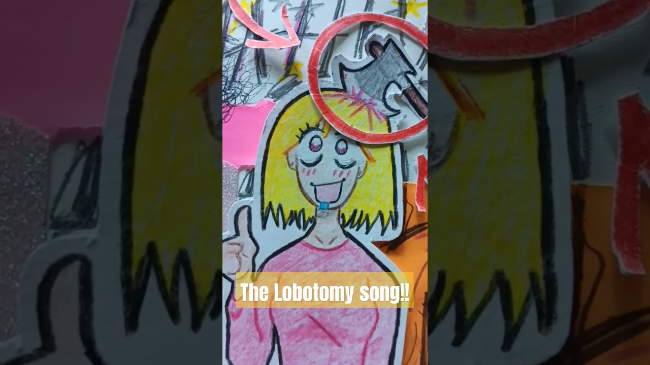 the lobotomy song!! #katers #artist #traditionalart #trend #drawing #youtubeshorts