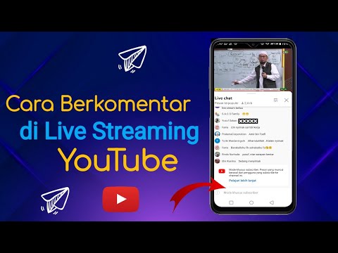 Cara Komentar Di Live Streaming Youtube