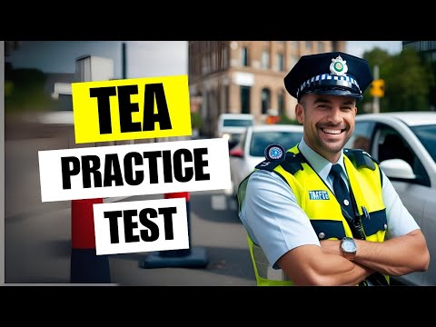 TEA Practice Test - Traffic Enforcement Agent Study Guide Test, Questions and Answers 2025