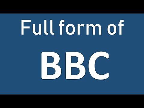 BBC full form-What is the Full form of BBC?