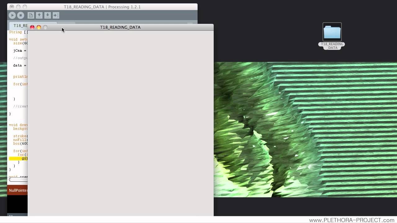 Processing Tutorial 18 - Importing Data
