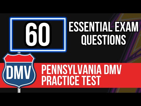 Pennsylvania DMV Practice Test 2025 For Seniors Renewal