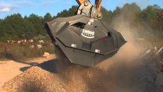 Swing Screen Vibrating Screening Bucket | Rocks, Soil & More