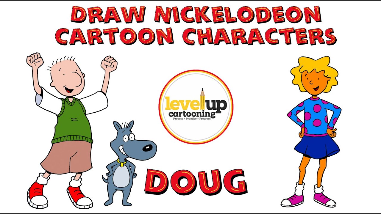 Draw Nickelodeon Cartoon Characters  |  Doug