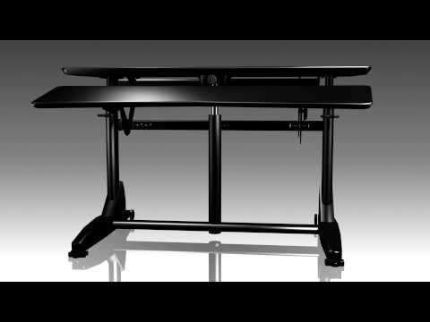 TCTNANO G3 Ergonomic Desk - 3D