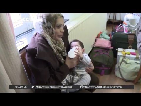 Europe Refugee Crisis: Rural community in Belgium support Syrian family