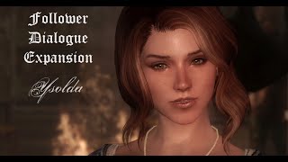 Follower Dialogue Expansion - Ysolda at Skyrim Special Edition Nexus ...