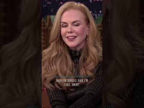 Nicole Kidman had a crush on Jimmy Fallon