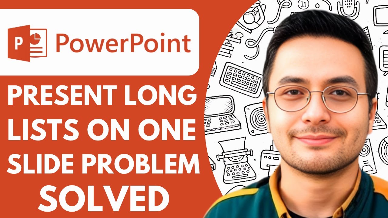 Powerpoint Tip - How To Present Long Lists on One Slide Problem Solved - 2025  (fast & Easy)