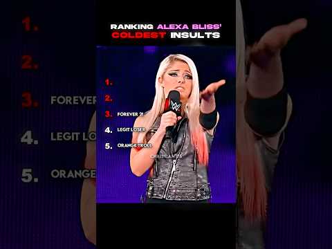Alexa Bliss' Coldest WWE Insults 🔥
