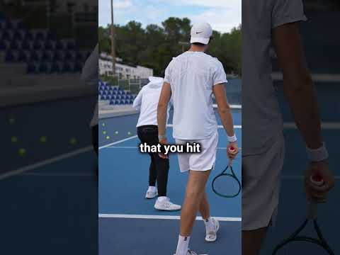 Master the follow-through ๐พ๐ช #patrickmouratoglou #tenniscoach #tennistips