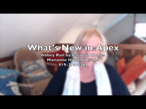 Abbey Run, a new 19 lot neighborhood in Apex