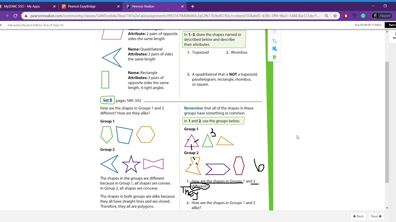Math Pearson Tutorial