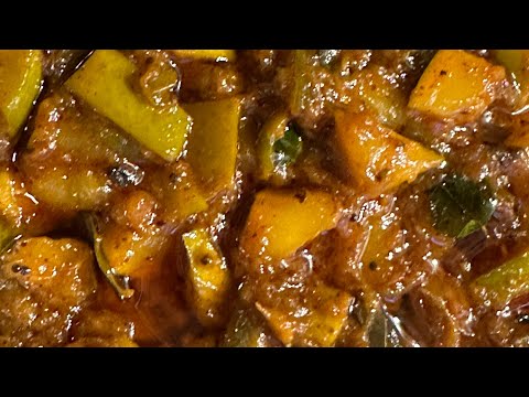 Mango Pickle Recipe | Mangai Oorugai Recipe | Perfect Mango Pickle Recipe
