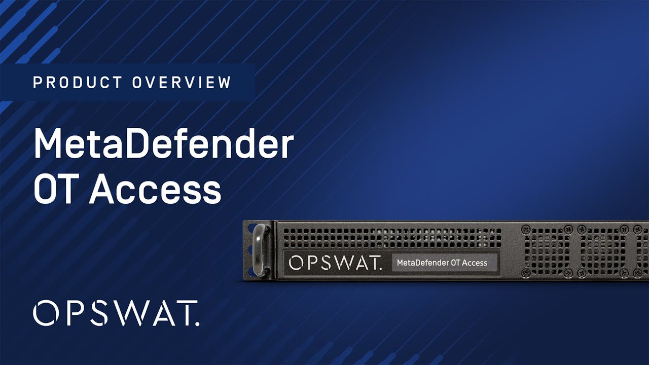 Secure Remote Access for OT | OPSWAT MetaDefender OT Access