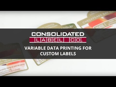 Variable Data Printing for Custom Labels
