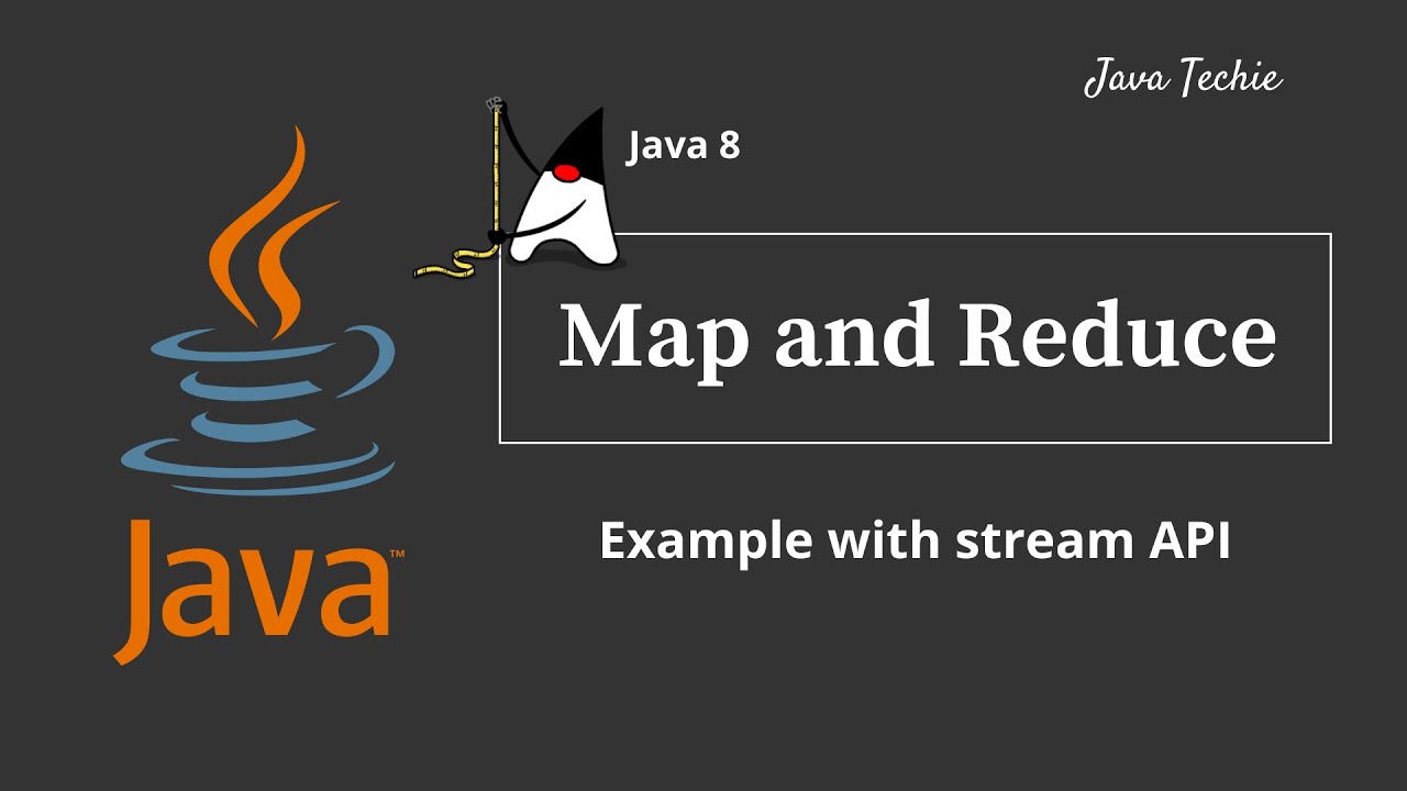 Java 8 Streams | map() and reduce()  Example | JavaTechie