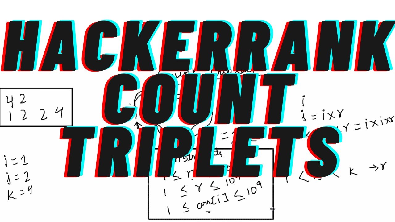 Count Triplets | Interview Preparation | Hackerrank | Java
