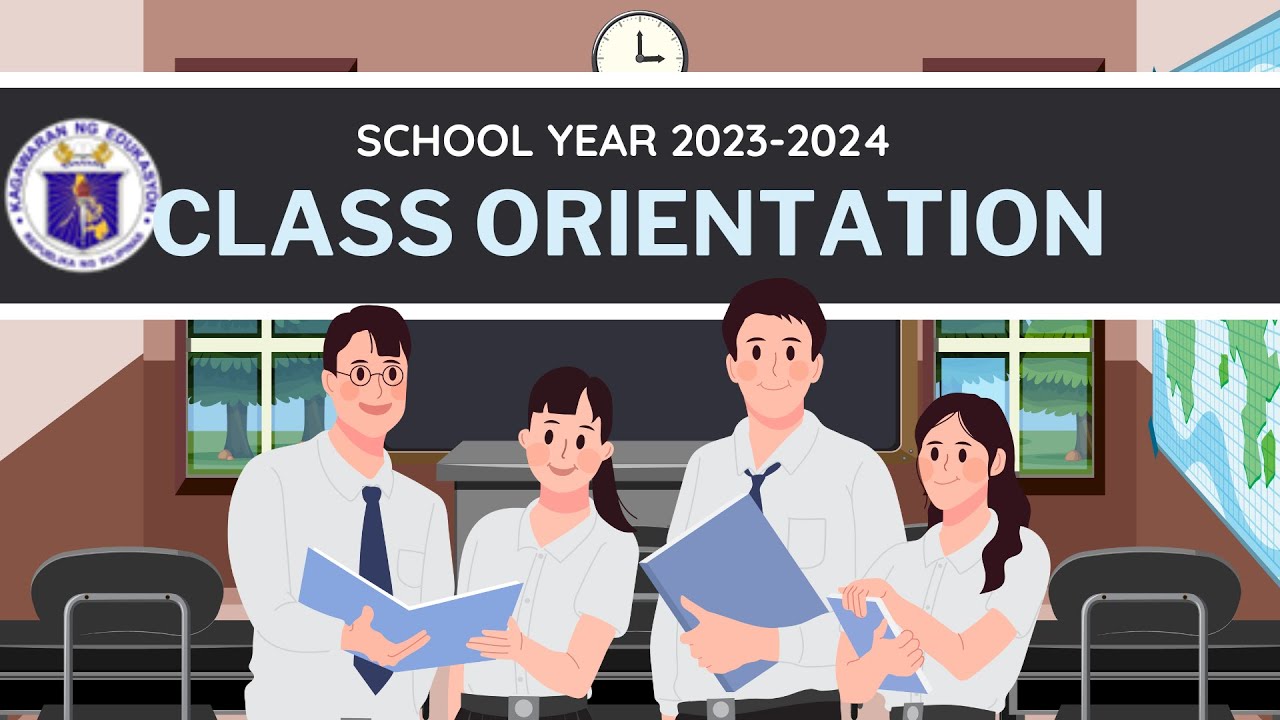 Class Orientation 2023-2024